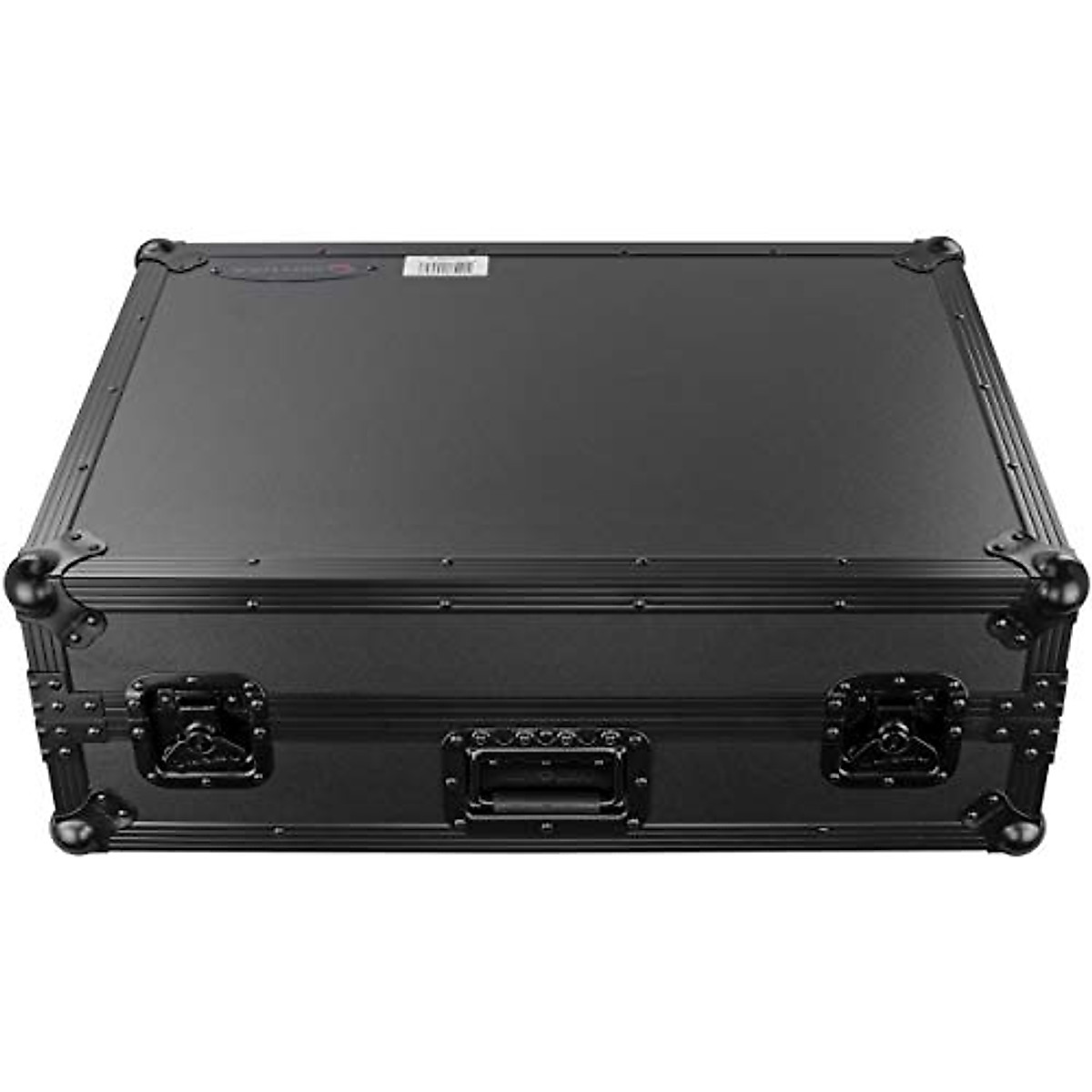 Odyssey Cases Denon Prime 2 Glide StyleTM Black Flight Case with 1U Rack Space.