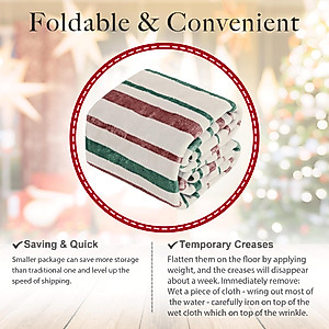 StangH Entryway Rug 2x3 Christmas Rug Low-Pile Washable Pet Friendly Rug Non-Slip Soft Faux Wool Floor Carpet Print Stripe Modern Area Rug for Bedroom Kitchen Bathroom, 1 Piece