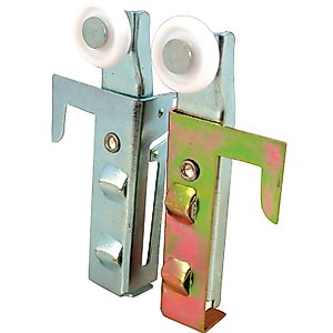 Prime-Line N 6548 7/8 In. Panel Wardrobe Door Roller Assembly, Acme (1 Pair)