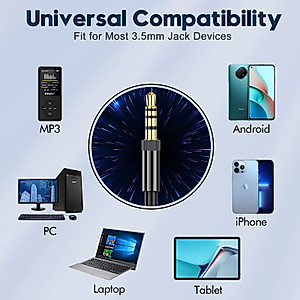 Wired Earbuds with Microphone, in Ear Headphones with Heavy Bass &Noise Isolation, High Sound Quality in-Ear Earphones Compatible with Samsung, Tablet, Laptop,MP3, Android Phones and All 3.5mm Jack