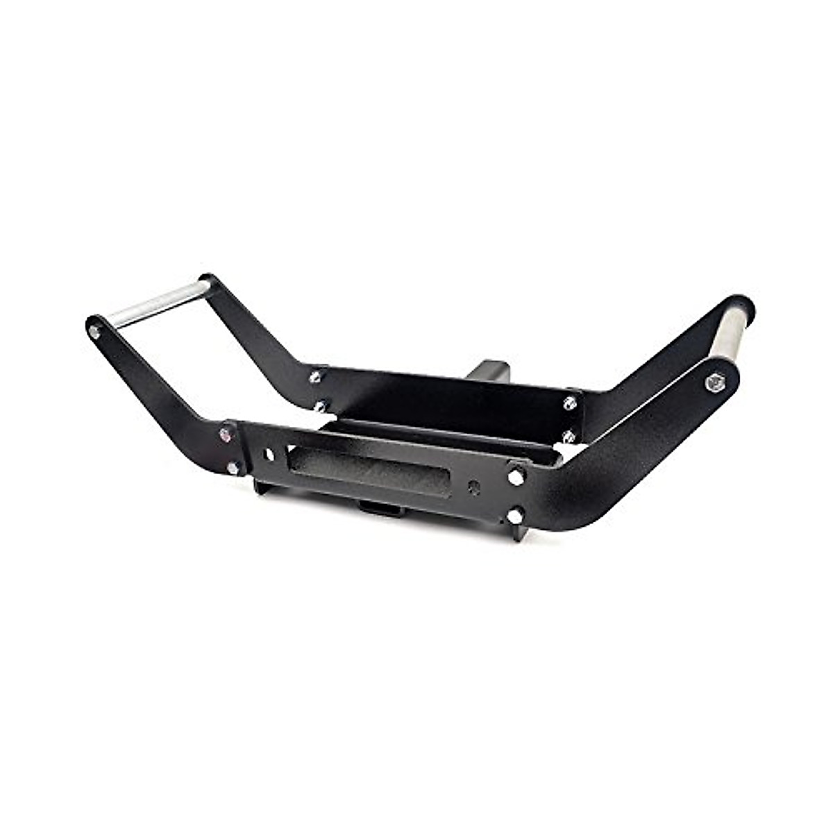 Rough Country Winch Cradle Hitch Mount | 2" Receiver Hitch - RS109 Black