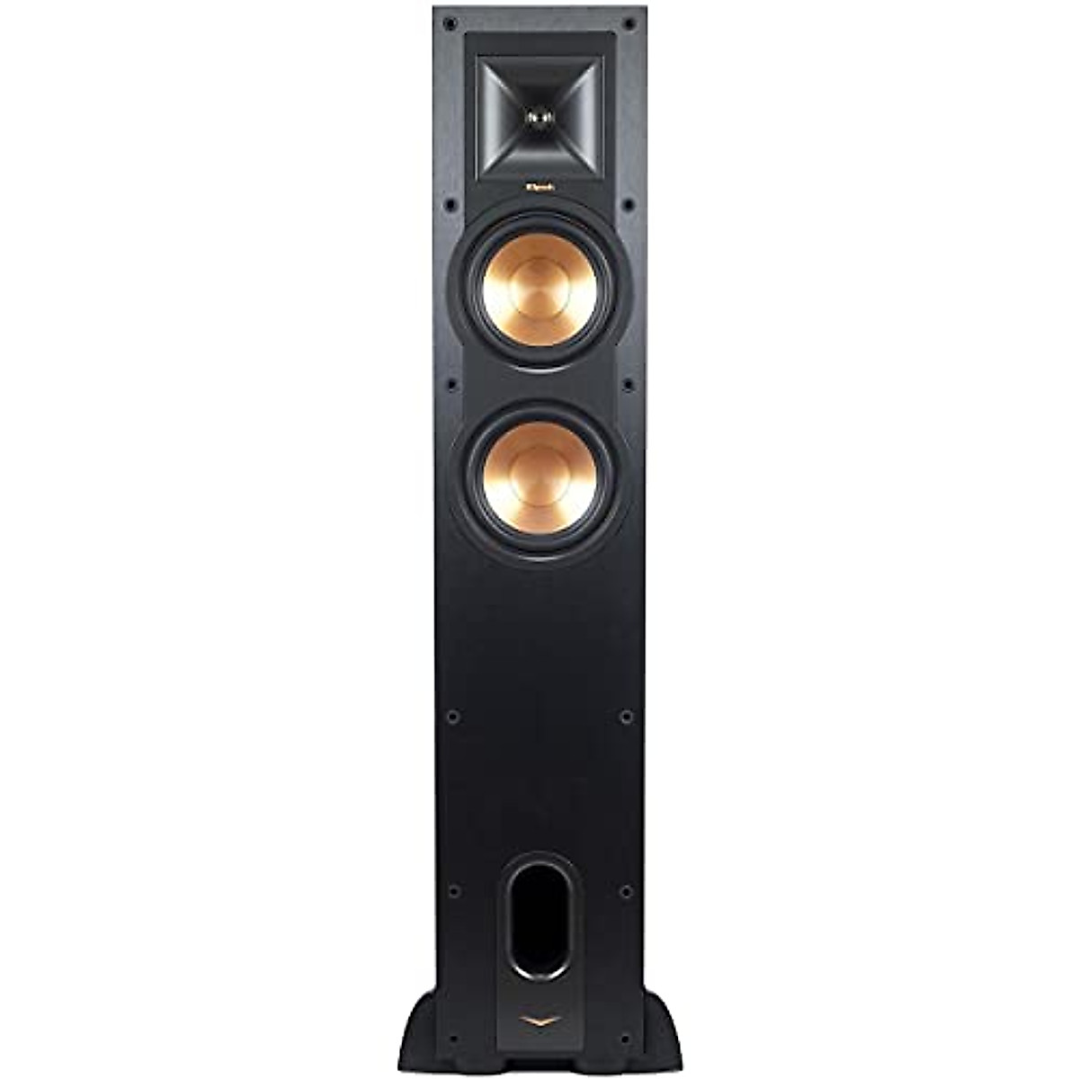Klipsch Reference R-26FA Floorstanding Speaker, Black, Pair (Renewed)