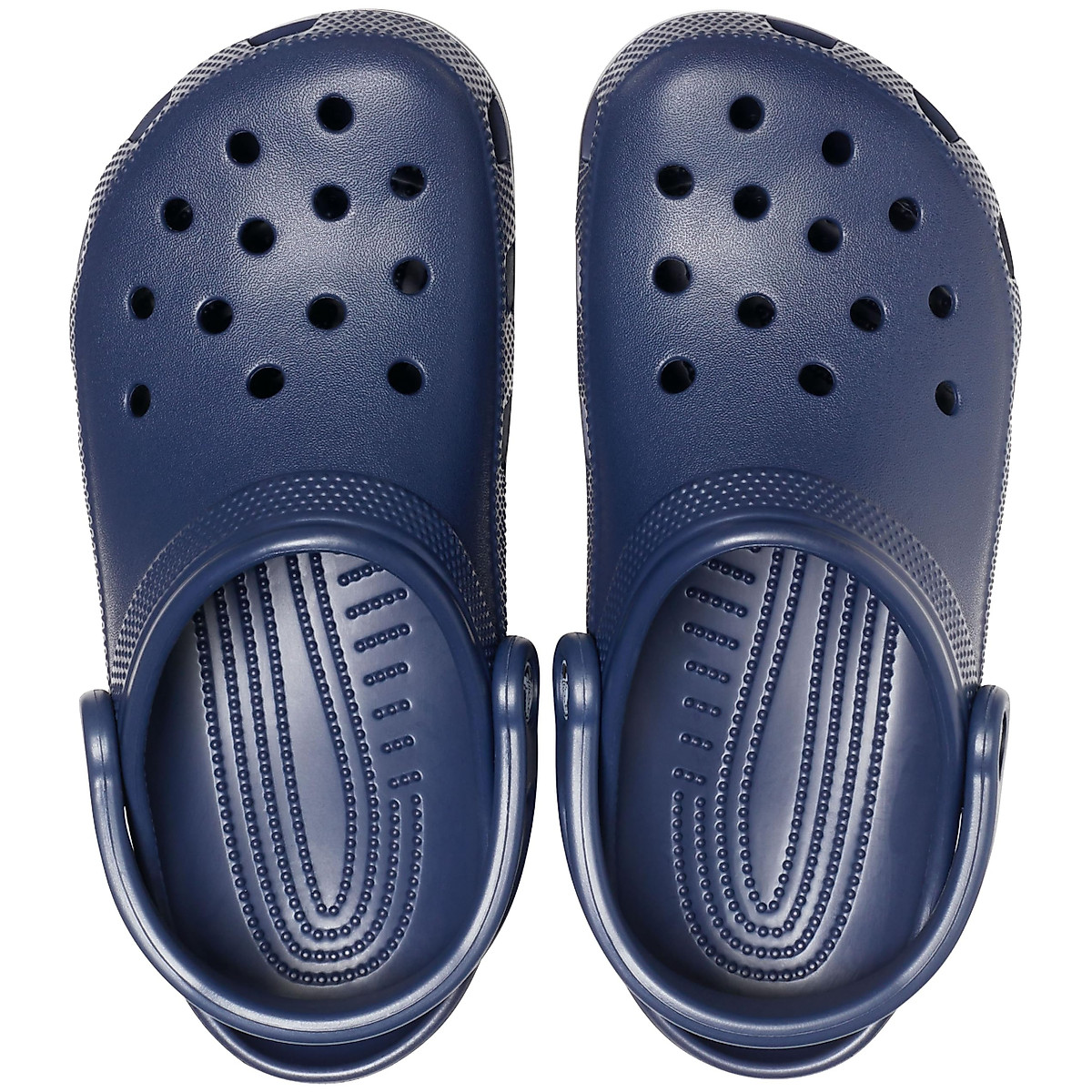 Crocs Unisex-Adult Classic Clog, Clogs for Women and Men, Navy, 12 Women/10 Men