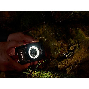 Olympus TG-3 Waterproof 16 MP Digital Camera (Black) - International Version (No Warranty)