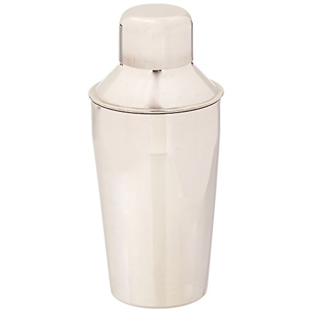 Winco 3-Piece Cocktail Shaker Set, 10-Ounce,Stainless Steel,Medium