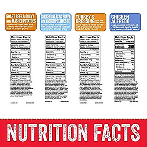 HORMEL COMPLEATS Protein Variety Pack Microwave Trays (Pack of 5)