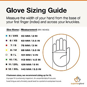Superior Glove Leather Half Finger Framers Gloves - 1 Pair of Large Black and Orange Work Gloves – MXFE
