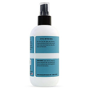 Don Juan Sea Salt Hair Styling Spray | Light Hold | Adds Volume and Texture To Hair | Natural Ingredients | Surf Wax Scent, 8 fl oz