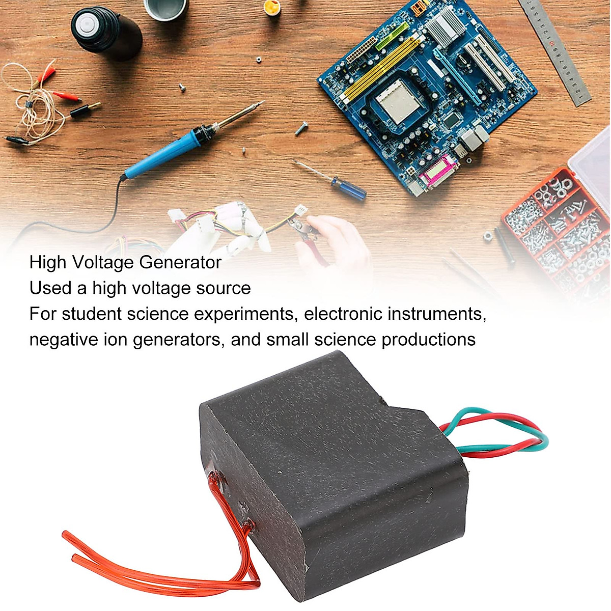 High Voltage Module, High Voltage Generator Violent Discharge Strength High Voltage Pulses Output High Efficiency 5Pcs for Electronic Instruments