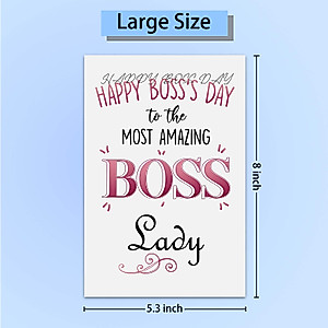 Hincoo Employee Appreciation Gifts, Best Boss Gifts For Women, Bosses Day Card, Bosses Day Gifts For Women, Bosses Day Gifts For Men, Boss Lady Gifts For Women, Boss Day Gifts For Women