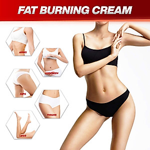 Umran Hot Slimming Cream - Fat Burning & Skin Firming for Waist, Belly, Hips, Thighs, Arms - 4oz, 120g