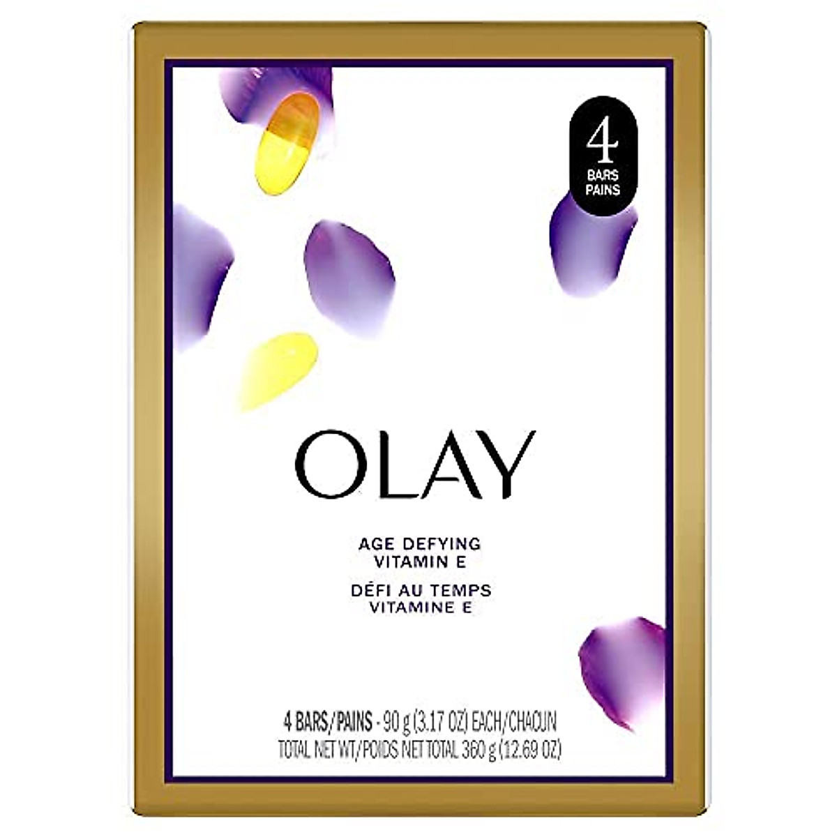 Olay Age Defying Beauty Bar Soap, 4 ct