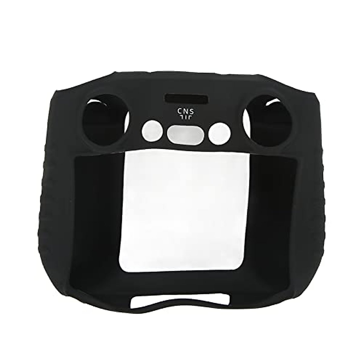 Silicone Cover for Drone Controller, Nonslip Texture for Drone Controller, Silicone Protective Case Reinforcing Rib Design Antidrop Dustproof for (Black)