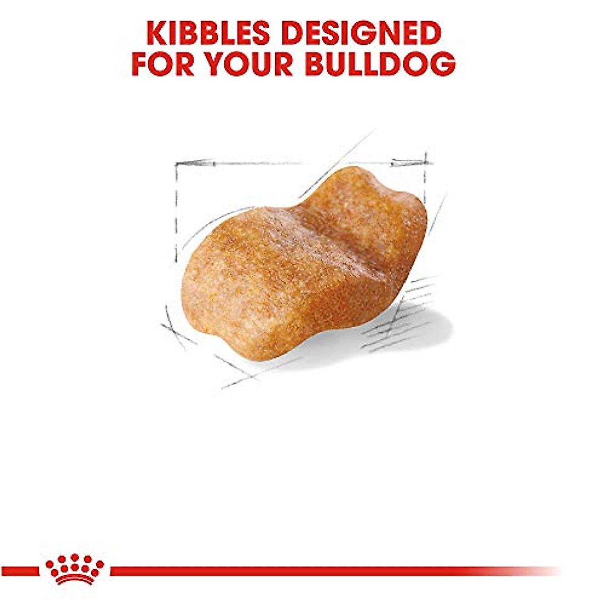 Royal Canin Bulldog Adult Dry Dog Food, 17 lb bag