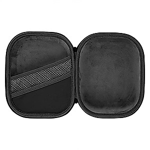 Linkidea Headphone Carrying Case Compatible with Anker Soundcore Life Q20, Q30, Q35 Hybrid Headphones, Protective Hard Shell Travel Bag with Cable, Charger Storage (Black)