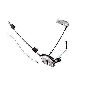 Unikpas Door latch assembly w/cable Rod compatible for Ford E150 E250 E350 RH Side Hinged door replace latch