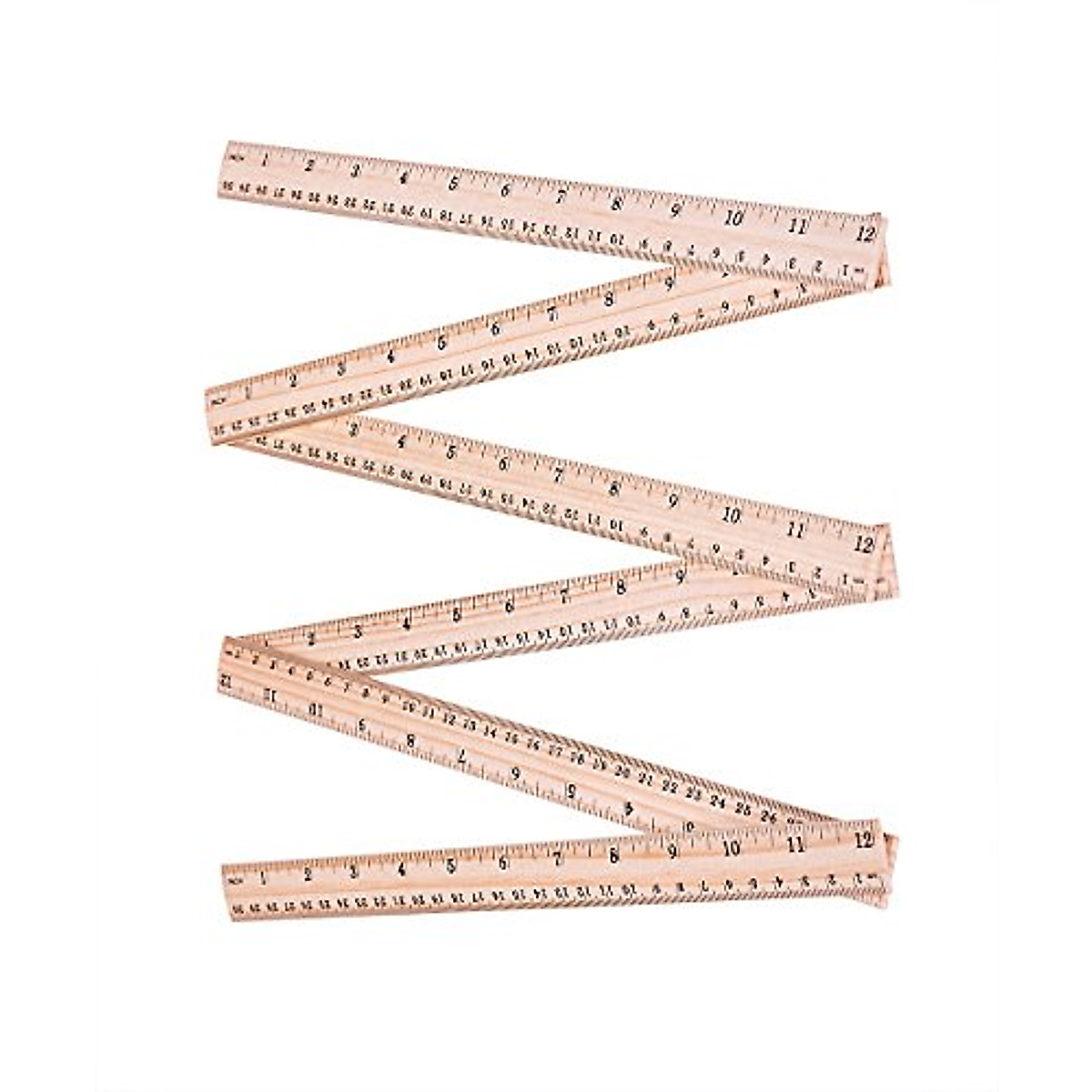 20 Pack Wooden Ruler Wood Rulers School Rulers Office Rulers and Clothing Measuring Rulers, 2Scale (12Inch and 30CM) …