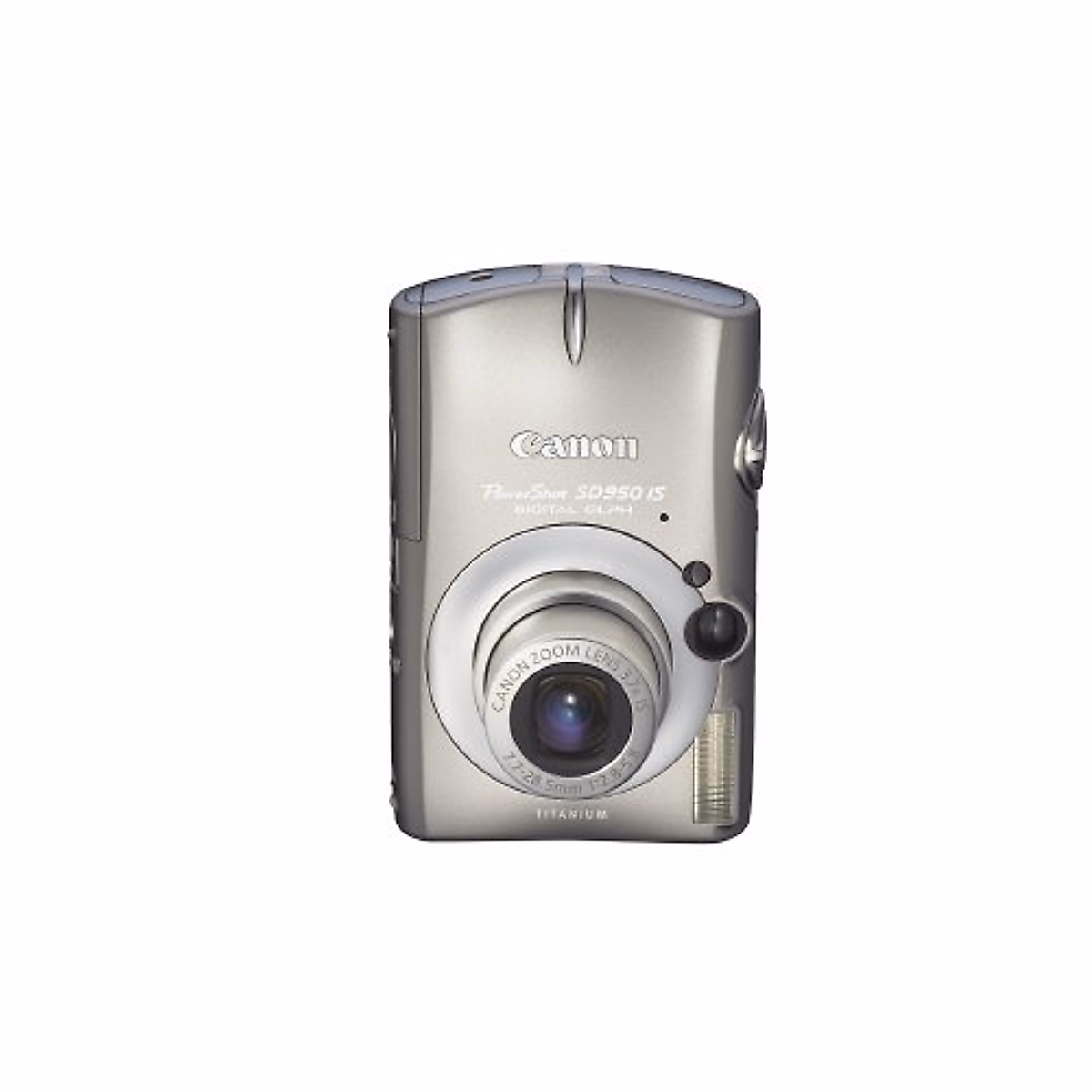 Canon PowerShot SD950IS 12.1MP Digital Camera with 3.7x Optical Image Stabilized Zoom (Titanium)