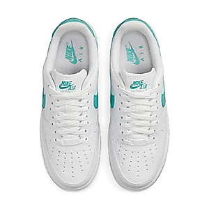 Nike Womens WMNS Air Force 1 Low DD8959 101 White/Washed Teal - Size 6W