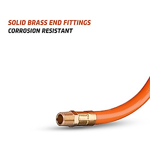 WYNNsky 3/8" X 25ft PVC Air Compressor Hose Kit With 17 Piece Air Tool and Air Compressor Accessories Kit