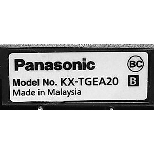 Panasonic KX-TGEA20 B DECT 6.0 Black Cordless Phone Handset Only
