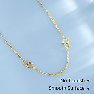 Necklace Extender, Necklace Extenders Gold Chain Extenders for Necklaces Gold Necklace Extender Sterling Silver 925 2inch 3inch 4inch