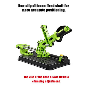 Angle Grinder Fixed Universal Bracket Table Saw Multifunctional Desktop Pull RodAngle Grinding Machine Stand for 100mm、115mm、125 mmAngle Grinder Metalworking Home DIY Easy Cutting Rebar
