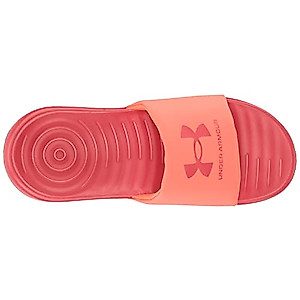 Under Armour Boys' Ansa Fixed Strap, (802) After Burn/Chakra/Chakra, 6, US