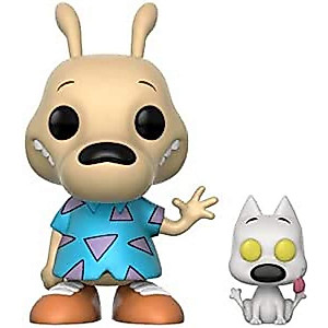 Funko Pop! Television: Rocko's Modern Life - Rocko & Spunky (Styles May Vary) Collectible Toy