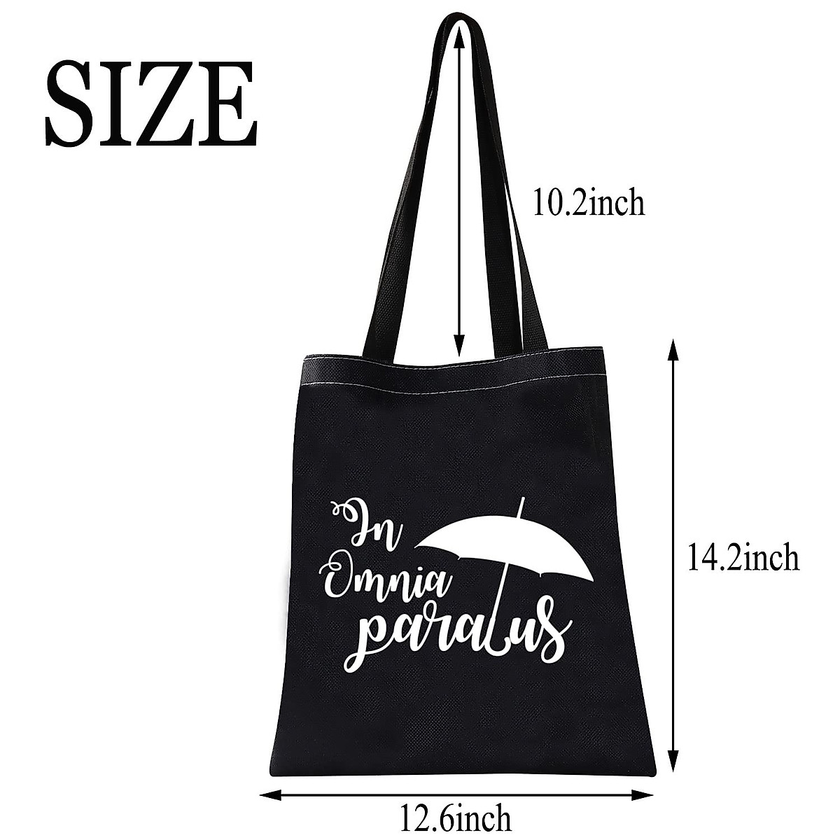 BDPWSS TV Show Tote Bag for Women Girls In Omnia Paratus TV Show Inspired Gift