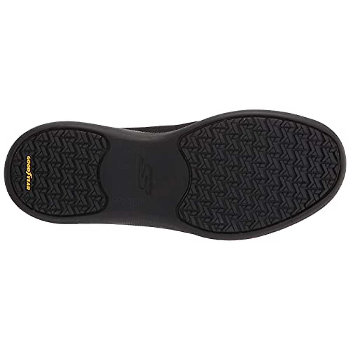 Skechers Women's GO Walk Stability Sneaker, Black, 8.5