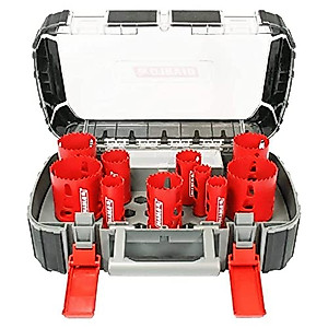 Diablo 14Piece High Performance Hole Saw For Plastic