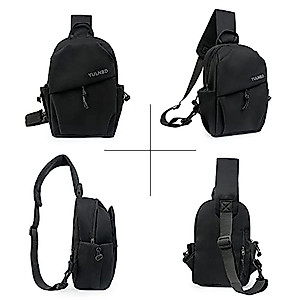 JBB Travel Walking Sports Crossbody Sling Bag Nylon Waterproof Chest Bag Backpack Shoulder Bag Men Women