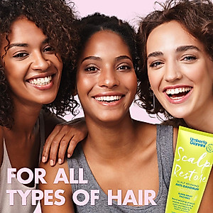 Umberto Giannini Scalp Restore Balancing Shampoo, Vegan & Cruelty Free Scalp Reviving Formula with Super Fruit Enzymes, 8.5fl Oz