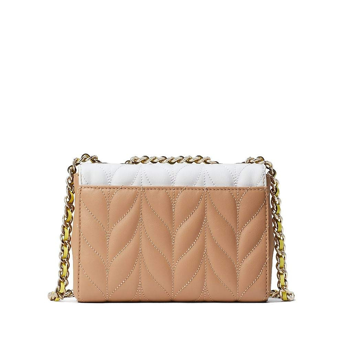 Kate Spade New York Briar Lane Quilted Mini Emelyn Women’s Shoulder Bag (White Dove Multi)