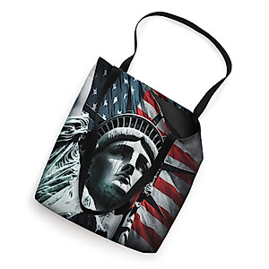 Beautiful Liberty America United Patriotic Pride design Tote Bag
