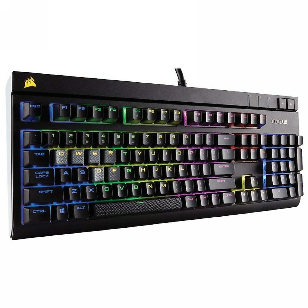 Corsair STRAFE RGB Mechanical USB Gaming Keyboard — Cherry MX Silent