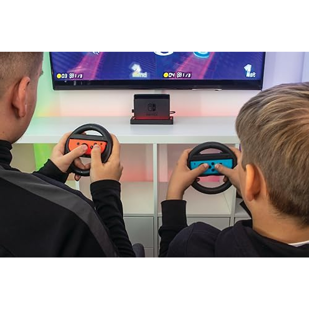 Venom Switch Racing Wheel Twin Pack (Nintendo Switch)