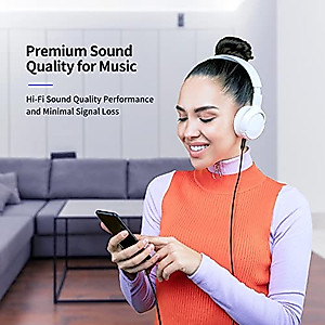 Enbiawit Lightning to 3.5mm AUX Stereo Audio Cable, Nylon Aux Cord Adapter for Car Compatible with iPhone 14/13/12/11/XS/XR/X/8/7/iPad to Speaker/Home Stereo/Headphone,Support All iOS