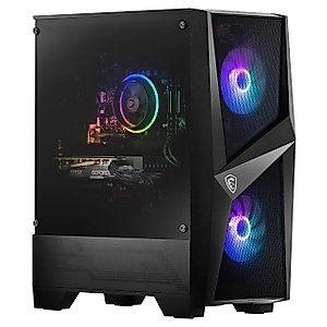 MSI Codex R (Tower) Gaming Desktop, Intel Core i5-11400F, GeForce RTX 3060 Ti, 16GB Memory (Dual-CHL), 500GB SSD, WiFi 6, VR-Ready, Windows 10 Home (11TG-031US)