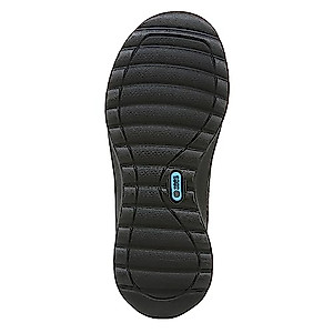 BZees Women's Getaway Slip-On Sneaker, Grey Snake Print, 8.5