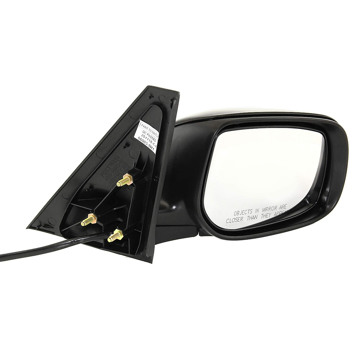 Kool Vue Left & Right Power Door Mirrors Compatible With Scion xB 2008-2015 With Signal Light Paintable Pair
