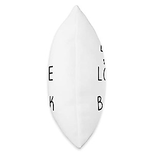 SpreadPassion Live Love Bark Throw Pillow, 18x18, Multicolor