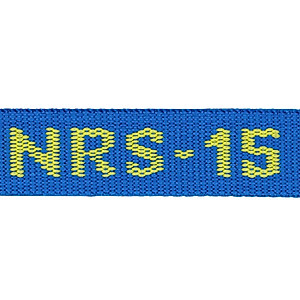 NRS 1" Long Heavy Duty Tie Down Boating and Kayaking Strap, 15 Feet Long (Pair)