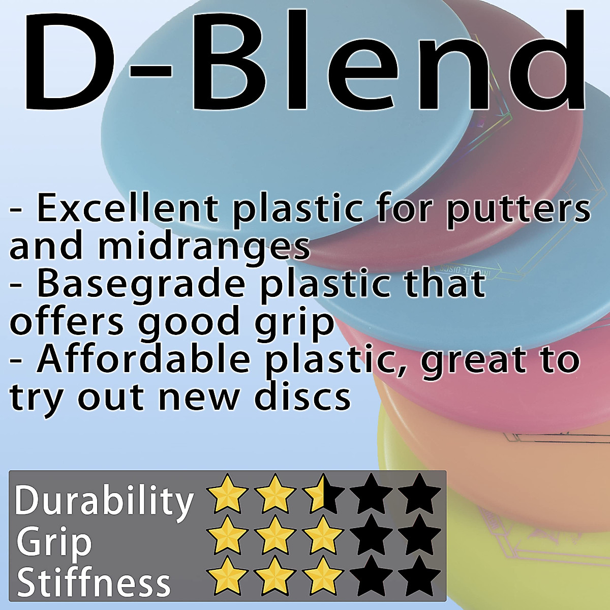 Infinite Discs Disc Golf Beginner Starter Set