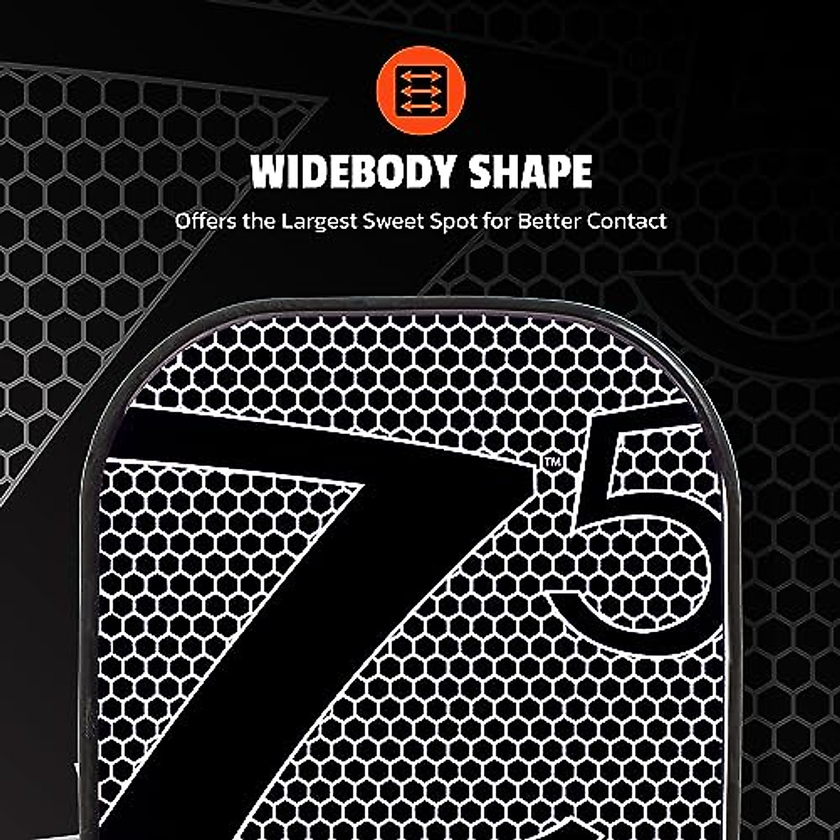 Onix Composite Z5 Pickleball Paddle, Black