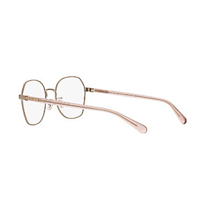 Coach HC5155 Prescription Eyewear Frames, Shiny Rose Gold/Demo Lens, 54 mm