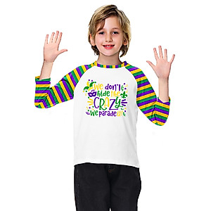 Boys Thanksgiving Shirts Girl's Raglan Sleeve Thankful Grateful Blessed Shirt Color Block Tee 11-12 Years
