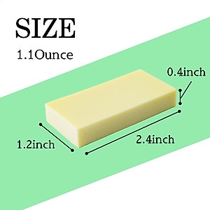 Rust Eraser for Knives Kitchen Stoves Wood Finish and Bicycles Multi Purpouse Cleaning Rubber Eraser Remover Dirt Stains, Set of 3 (Fine, Coarse, Extra coarse) Made in Japan