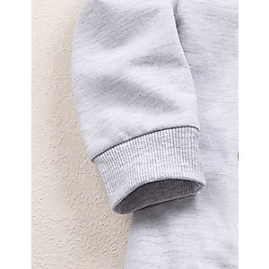 Yoxindax Toddler Baby Boy Clothes Outfits Plaid Bear Long Sleeve Hoodie Sweatshirt Patchwork Pants Spring Clothes for Boys(2-3t)